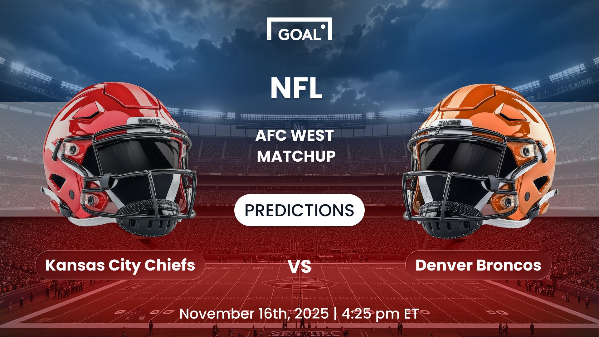 Chiefs vs Broncos Predictions, Picks & Odds: NFL Week 11 Nov 16th ...